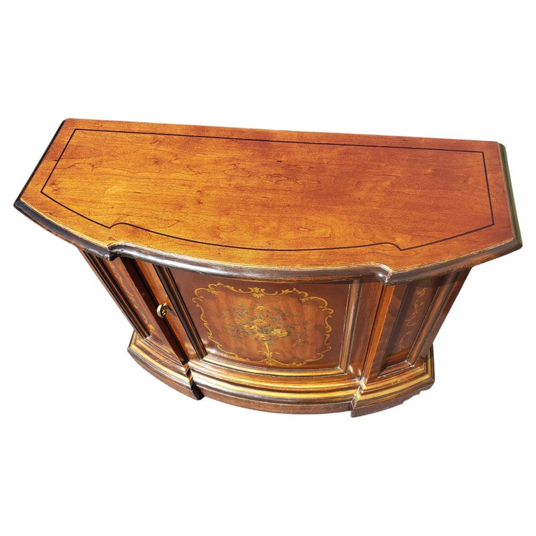 Drexel Heritage Ornate Console Cabinet Table For Sale at 1stDibs