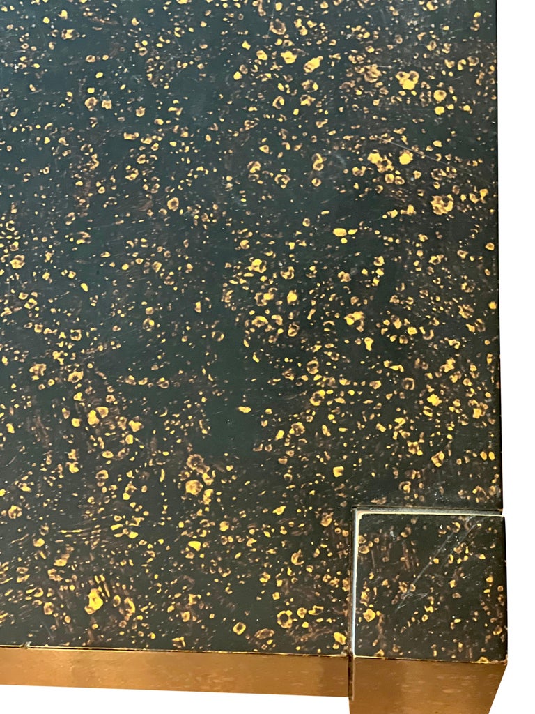 Drexel Oil Drop Finish Parsons Style Side Tables, a Pair For Sale at ...