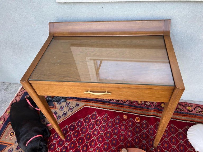 Drexel Profile Writing Desk or Entryway Table at 1stDibs