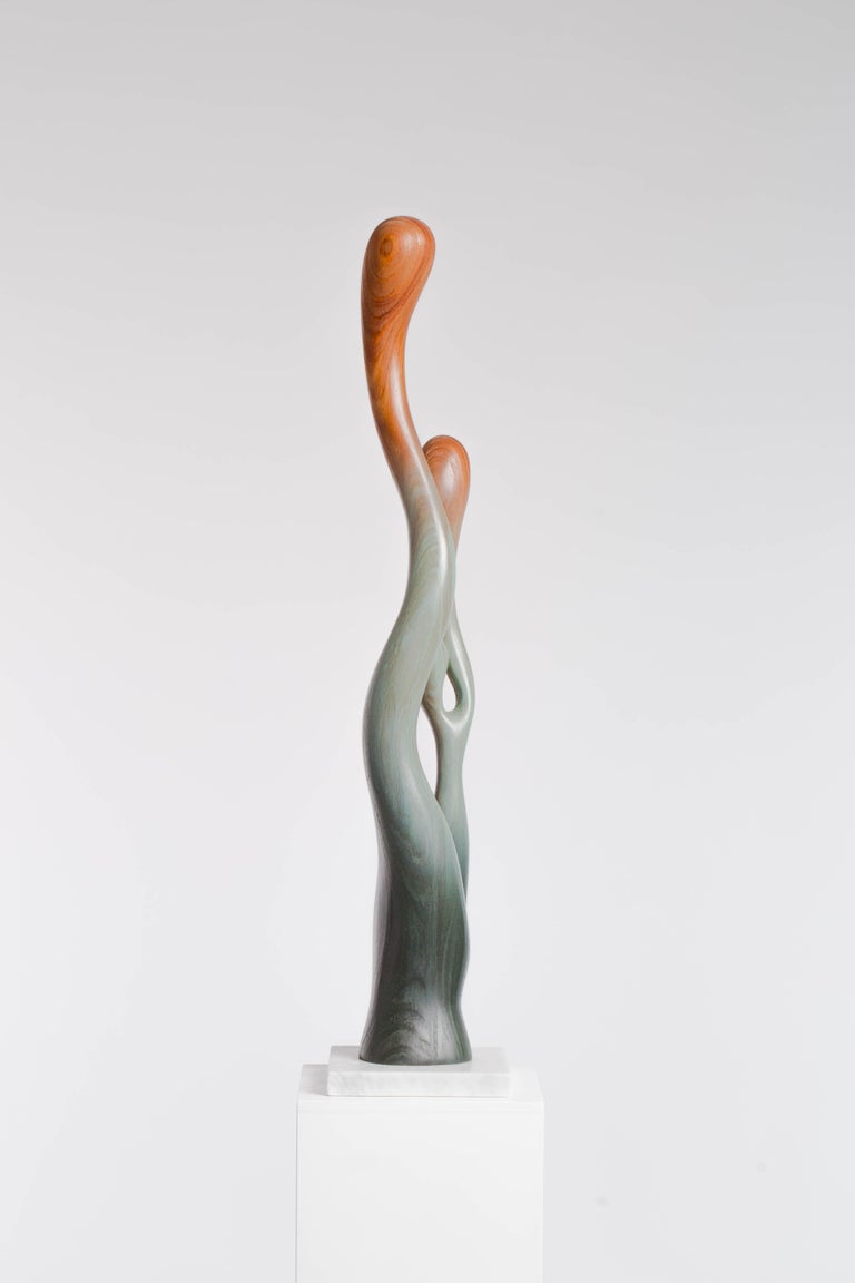 Driaan Claassen - Abstract, Wood, Turquoise, Gradient, Sculpture ...