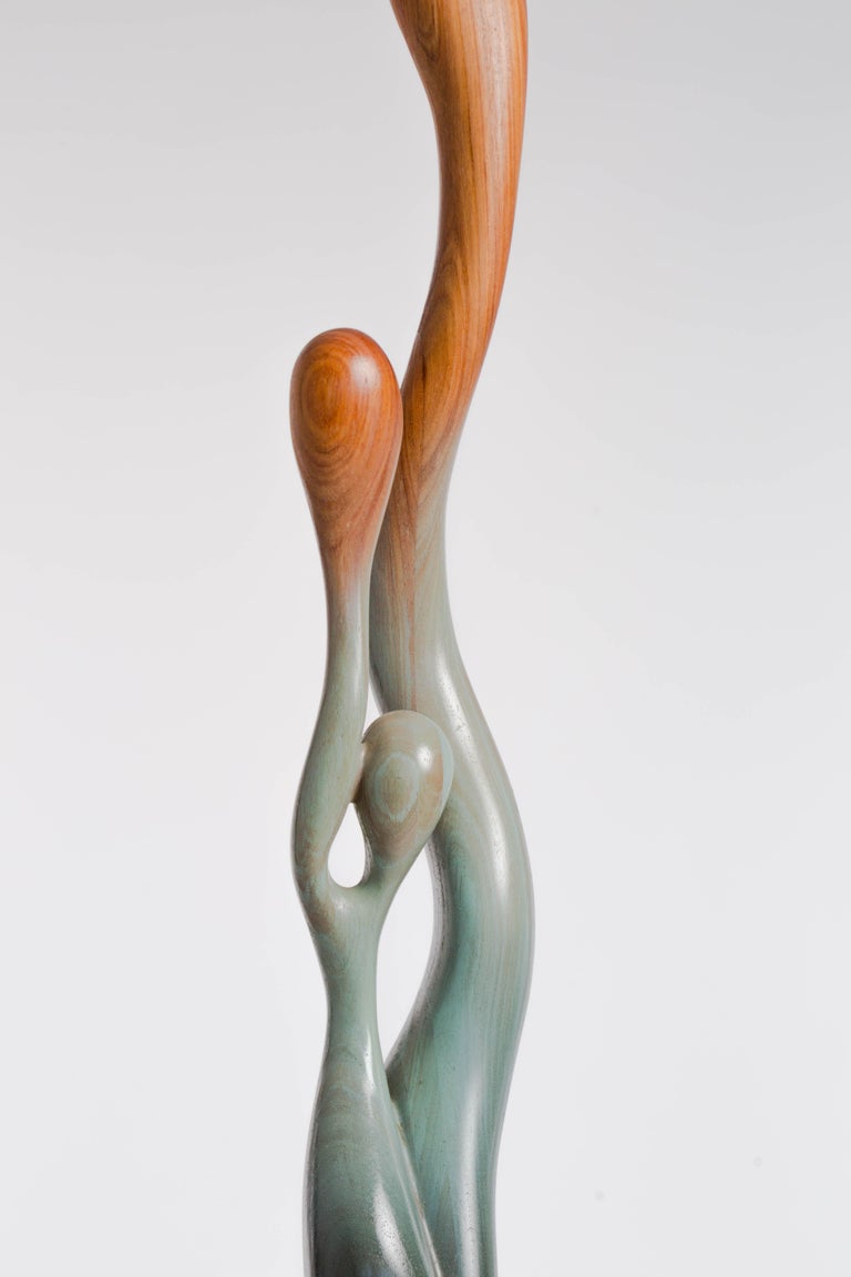 Driaan Claassen - Abstract, Wood, Turquoise, Gradient, Sculpture ...