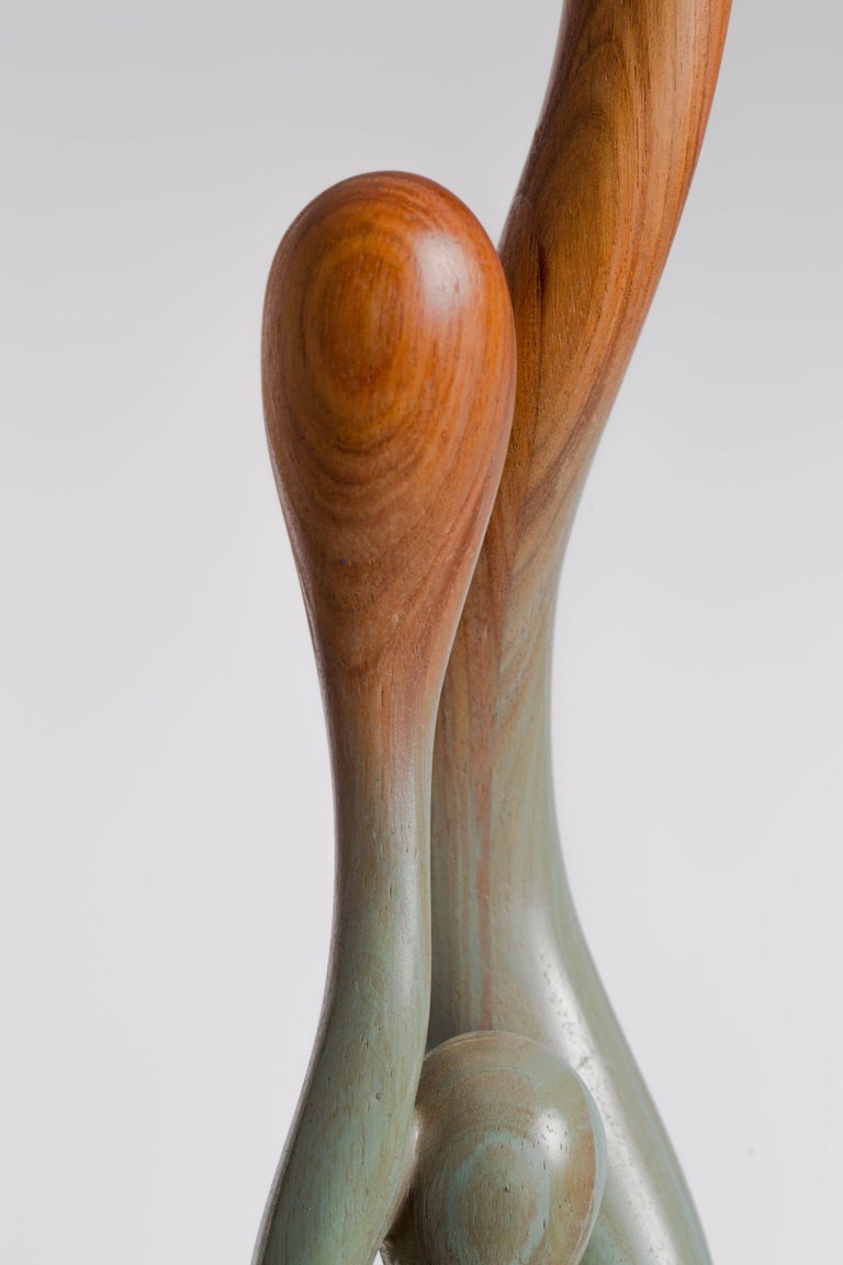 Driaan Claassen - Abstract, Wood, Turquoise, Gradient, Sculpture ...