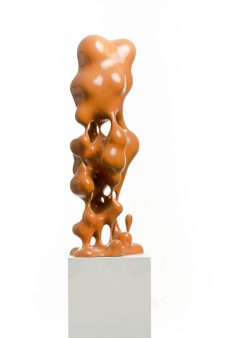 Driaan Claassen - Orange, Stained, Wood, Sticky, Art, Modern, Sculpture ...