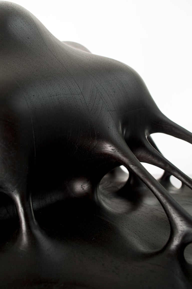 Driaan Claassen - Black, Stained, Wood, Sticky, Art, Modern, Sculpture ...