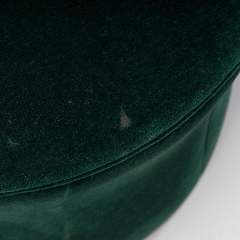 Driade by Laudani and Romanelli Green Velvet Lisa Chair For Sale at 1stDibs