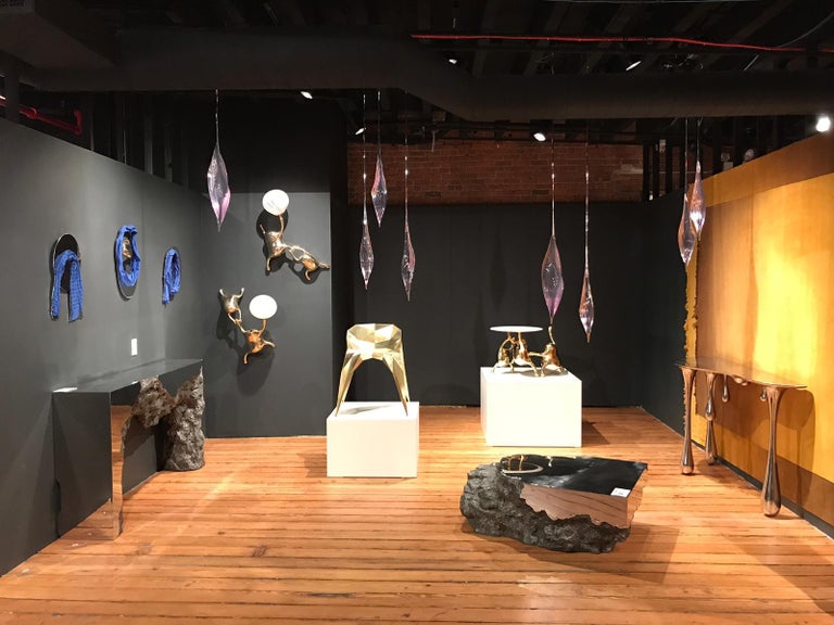 Dripping Console Table No.2 Hallway Entry Table by Zhipeng Tan For Sale ...