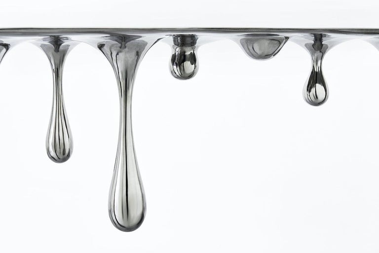 Dripping Console Table No.2 Hallway Entry Table by Zhipeng Tan For Sale ...