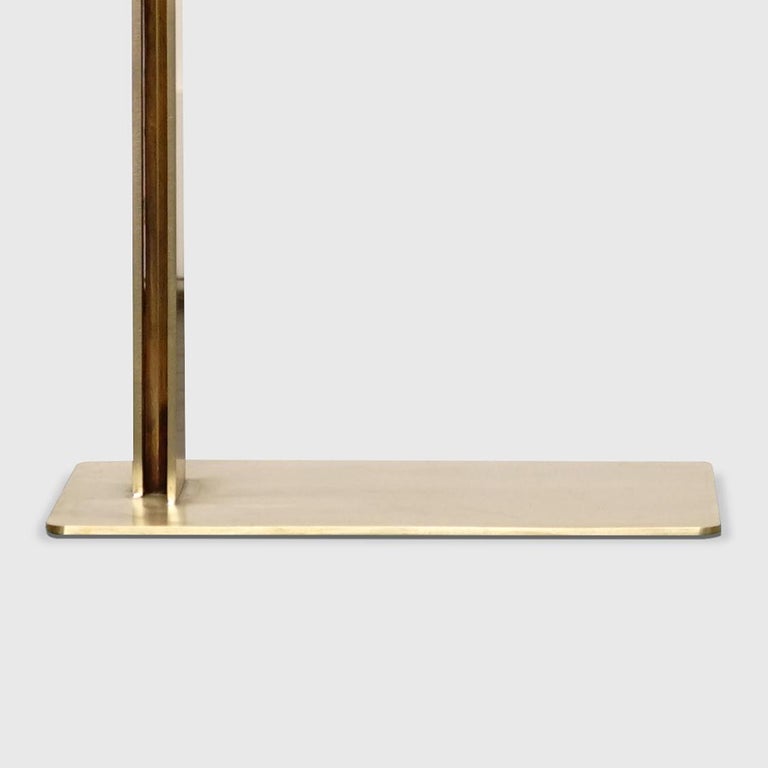 Drone Side Table Marble and Brass Table by ATRA For Sale at 1stDibs