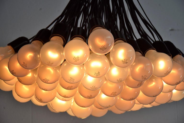Droog Design Chandelier 85 Lamps by Rody Graumans, 1995 at 1stDibs ...