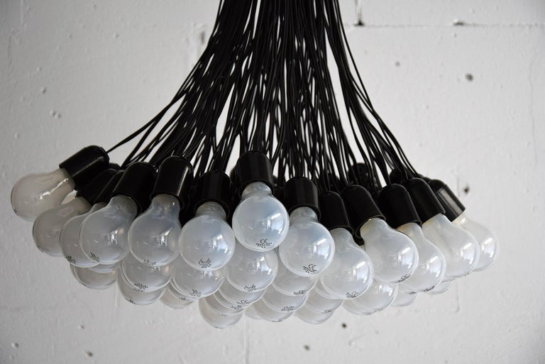 Droog Design Chandelier 85 Lamps by Rody Graumans, 1995 at 1stDibs ...