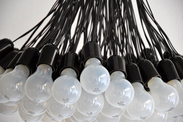 Droog Design Chandelier 85 Lamps by Rody Graumans, 1995 at 1stDibs ...