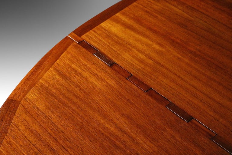 Drop-Leaf Teak Dining Table by Kurt Østervig for Jason Møbler, Denmark ...