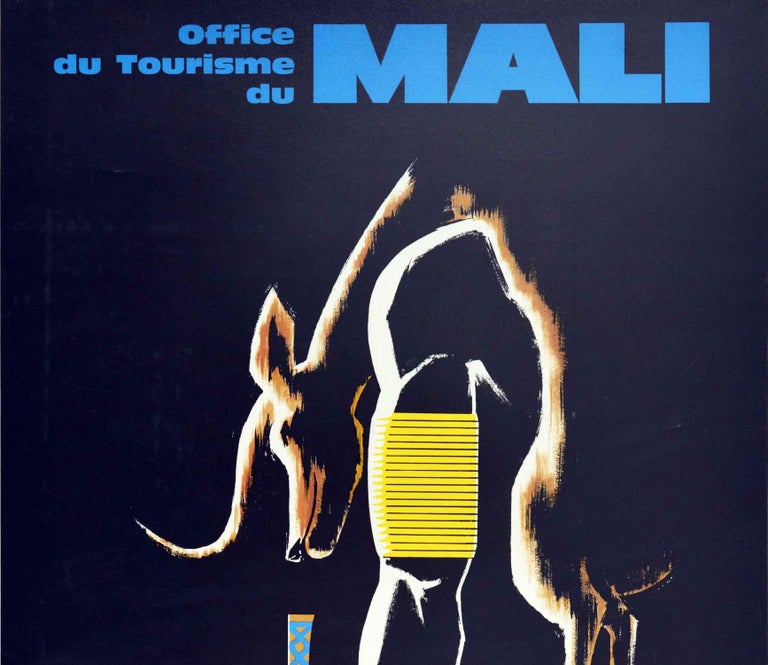 Drouard - Original Vintage Travel Poster Mali West Africa Office Du ...