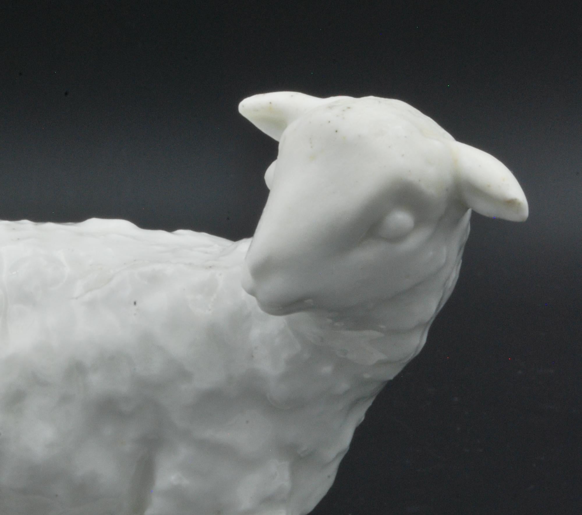 Dry-Edged Figure of a Ewe, Derby Porcelain Works, circa 1752 For Sale ...