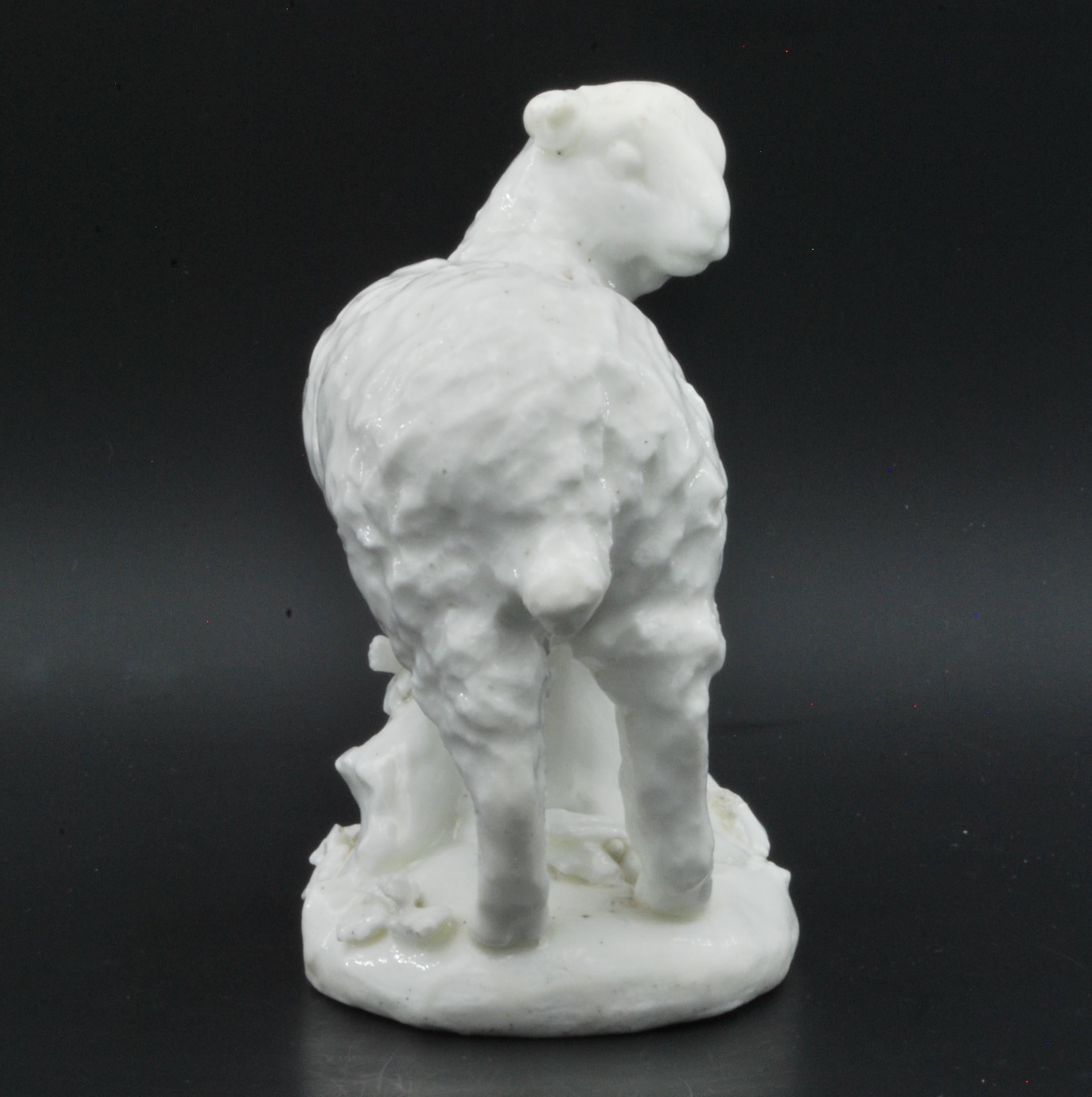 Dry-Edged Figure of a Ewe, Derby Porcelain Works, circa 1752 For Sale ...