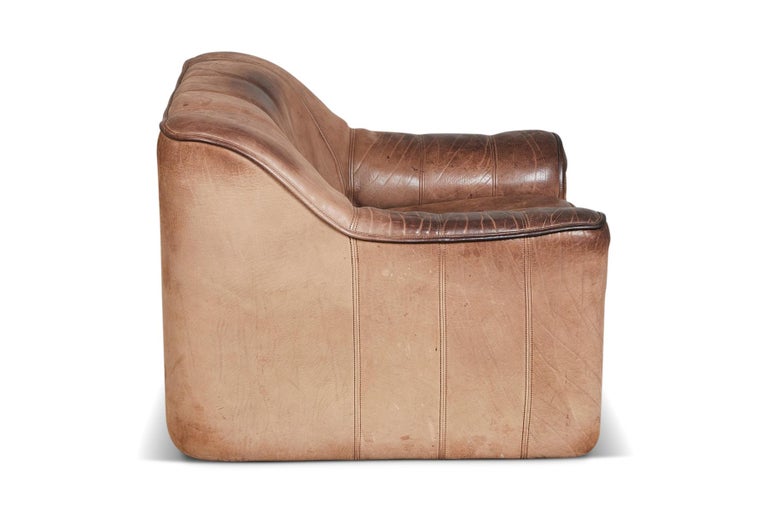 Ds44 Lounge Chair And Ottoman In Buffalo Leather By Desede For Sale at ...