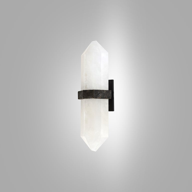 DSH Rock Crystal Sconces by Phoenix For Sale at 1stDibs