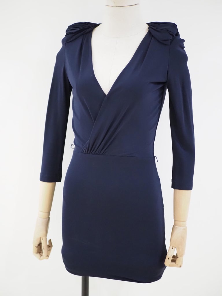 Dsquared Blue Dress For Sale at 1stDibs