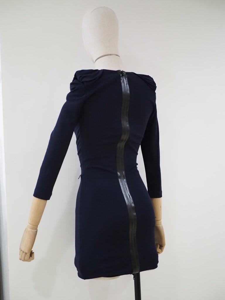 Dsquared Blue Dress For Sale at 1stDibs