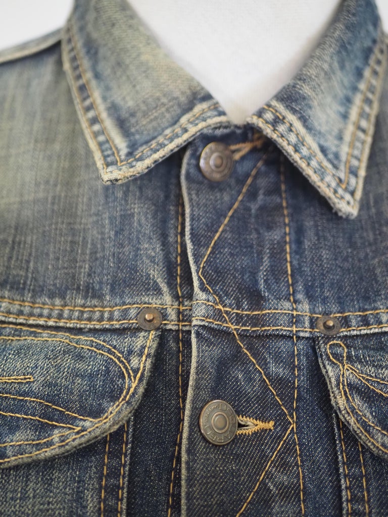 Dsquared denim jacket For Sale at 1stDibs