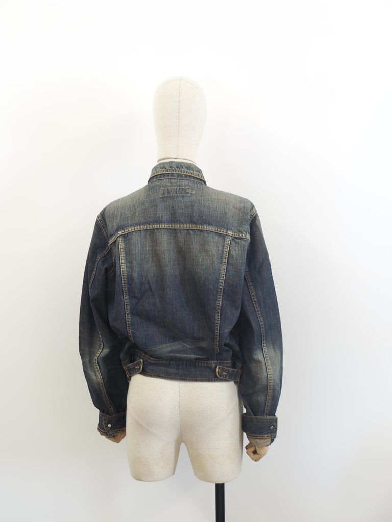 Dsquared denim jacket For Sale at 1stDibs