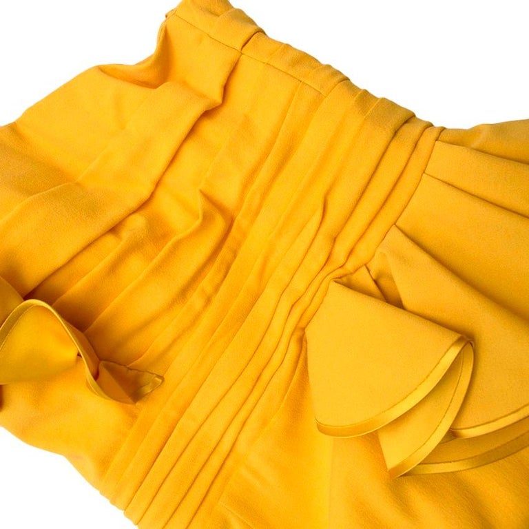 DSquared2 Lemon Yellow Colby 'Little Cocktail Dress' - Worn by Alesha ...