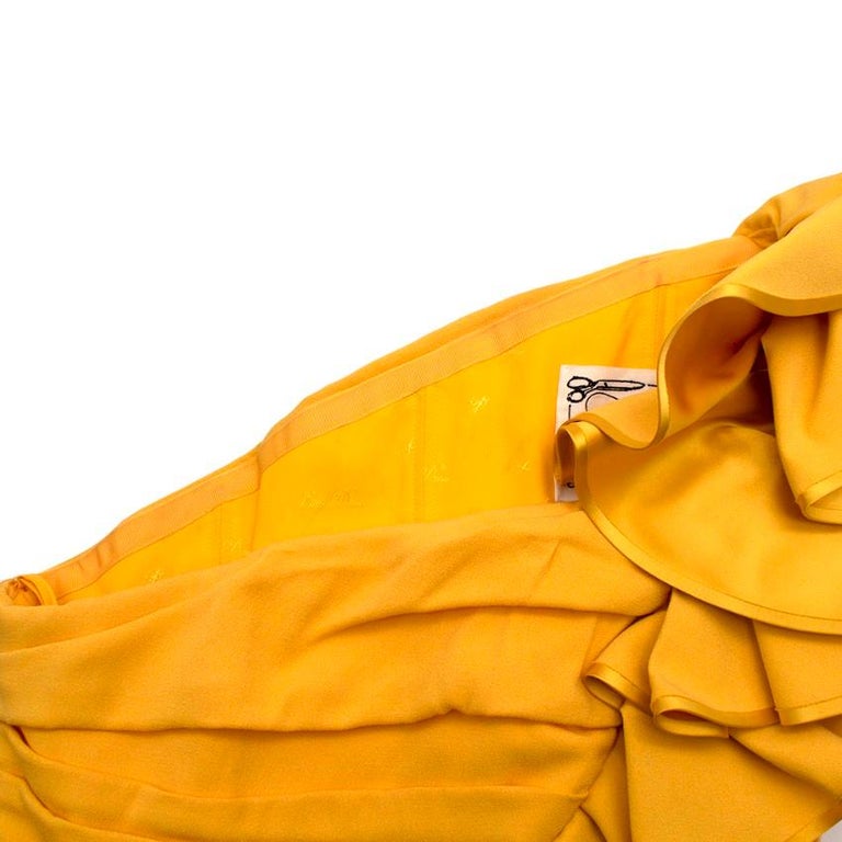 DSquared2 Lemon Yellow Colby 'Little Cocktail Dress' - Worn by Alesha ...