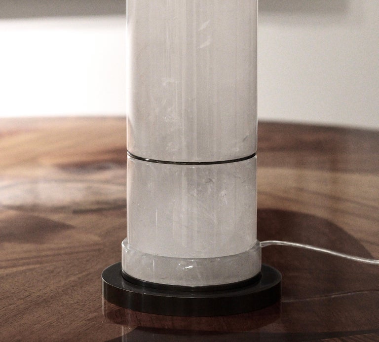 DSW Rock Crystal Lamps by Phoenix For Sale at 1stDibs