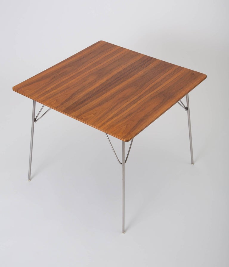 DTM-20 Square Dining Table by Ray and Charles Eames for Herman Miller ...