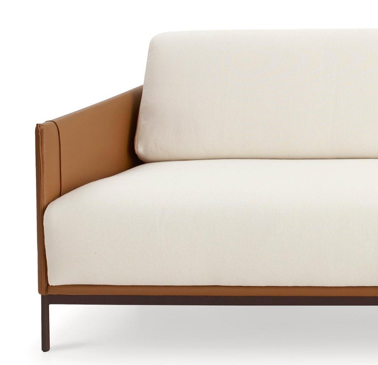 Dual Color Caramel and Offwhite, in Stock, Ginger Sofa at 1stDibs ...