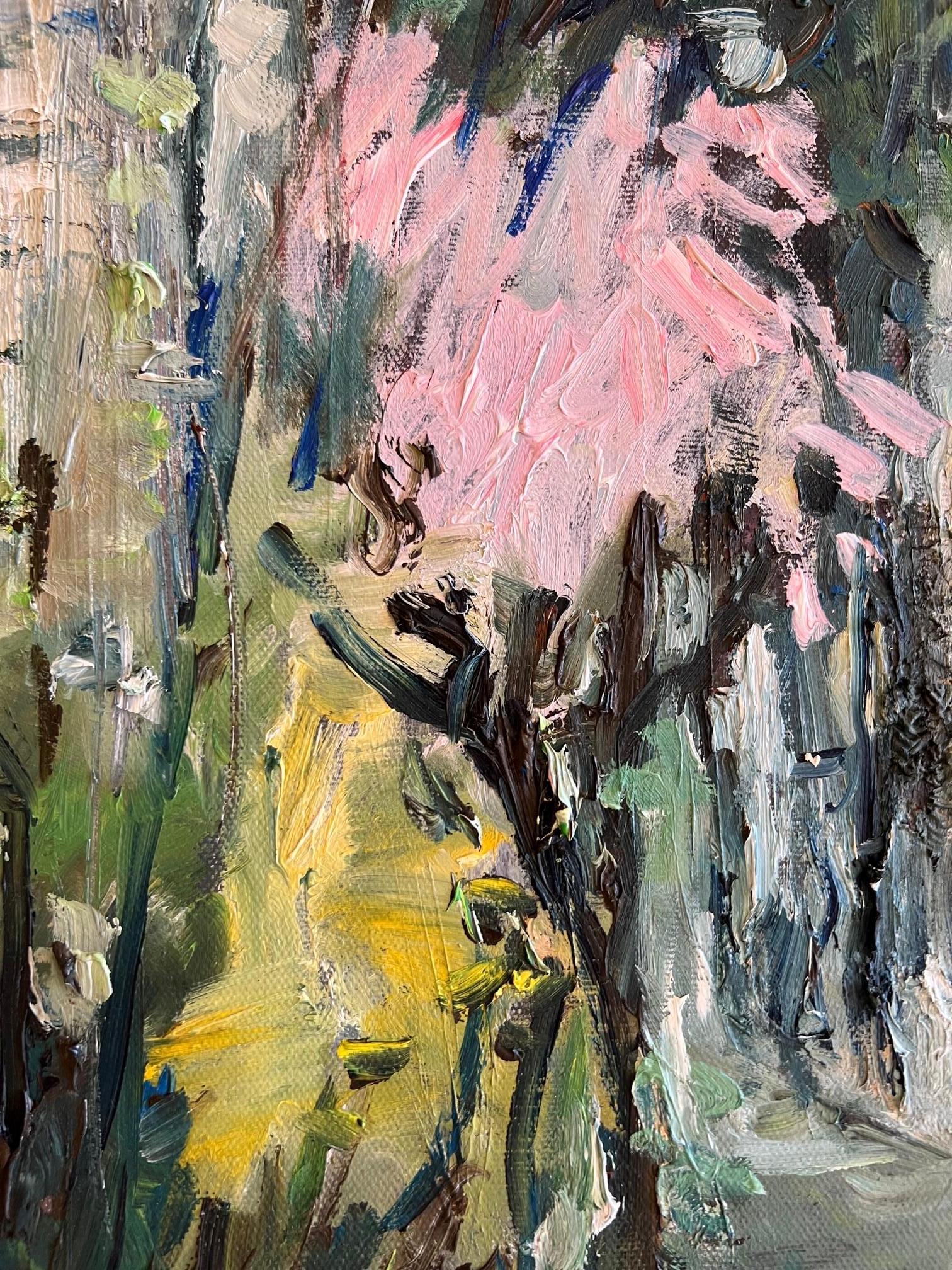 Duan Zhaonan - 'The Garden' Original Contemporary Landscape Art Oil On ...