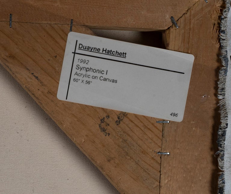 Duanye Hatchett - Huge Mid Century Modern Texas Artist Abstract ...