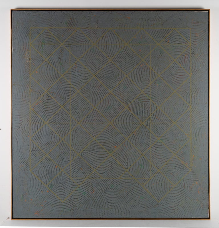 Duanye Hatchett - Huge Mid Century Modern Texas Artist Abstract ...