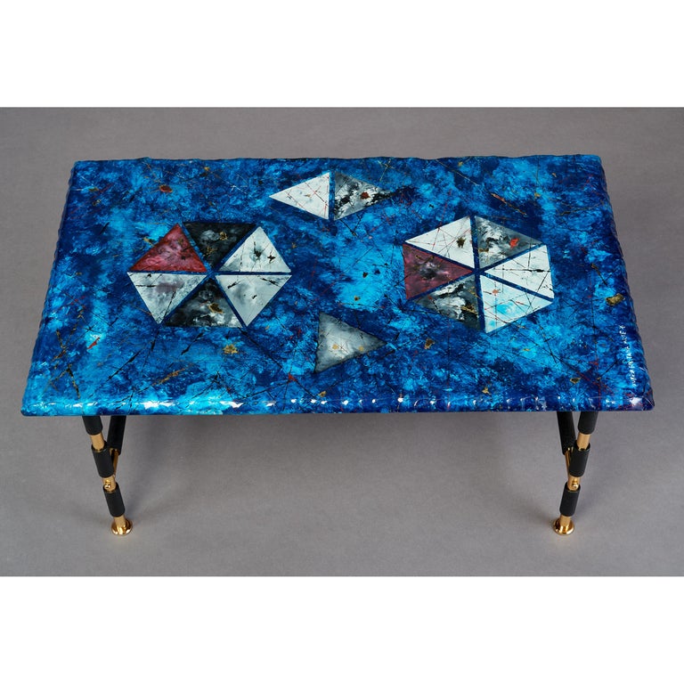 Dube 'Duilio Barnabe' Coffe Table for Fontana Arte, Italy, 1950's For ...