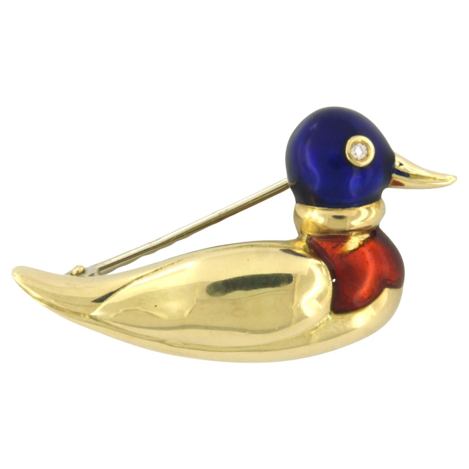 Duck Brooch - 60 For Sale on 1stDibs | vintage duck brooch, duck brooch ...