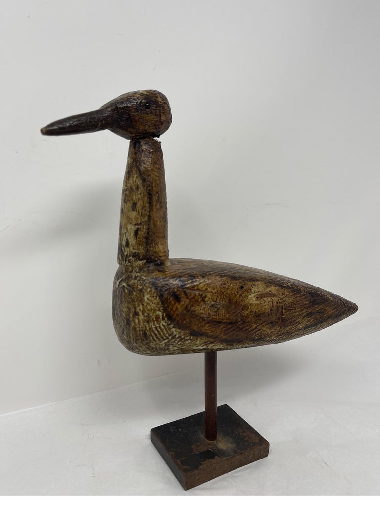 Duck Decoy on Custom Stand at 1stDibs