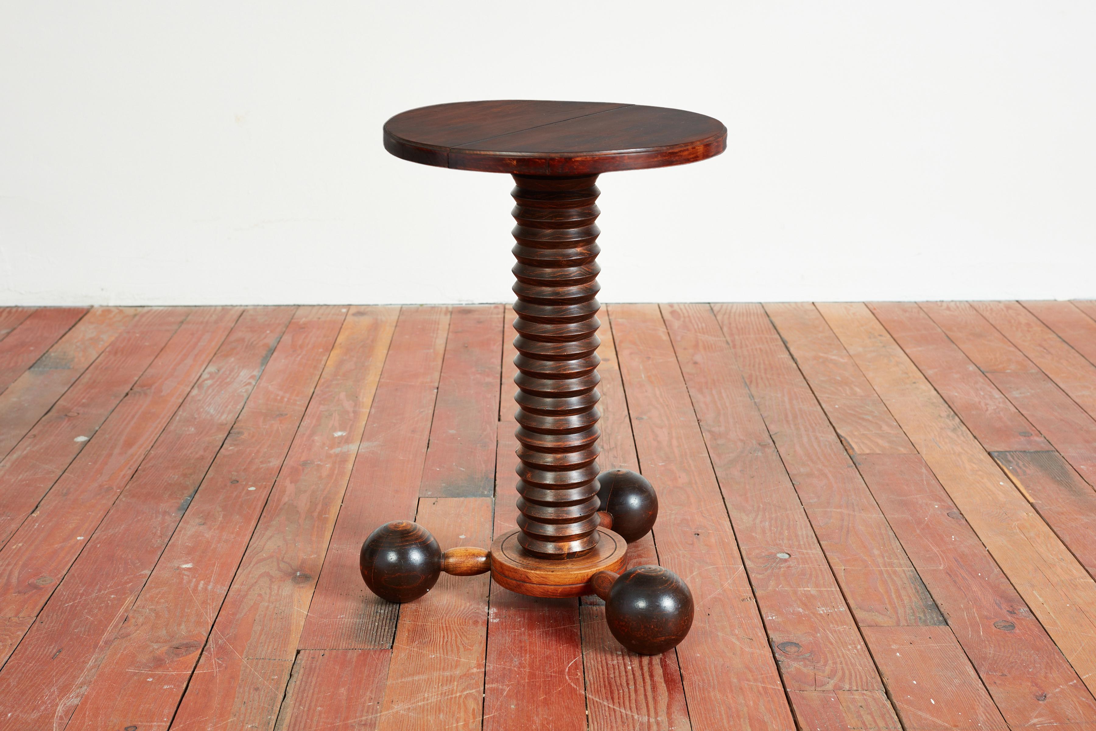 Dudouyt Three Ball Side Table For Sale at 1stDibs