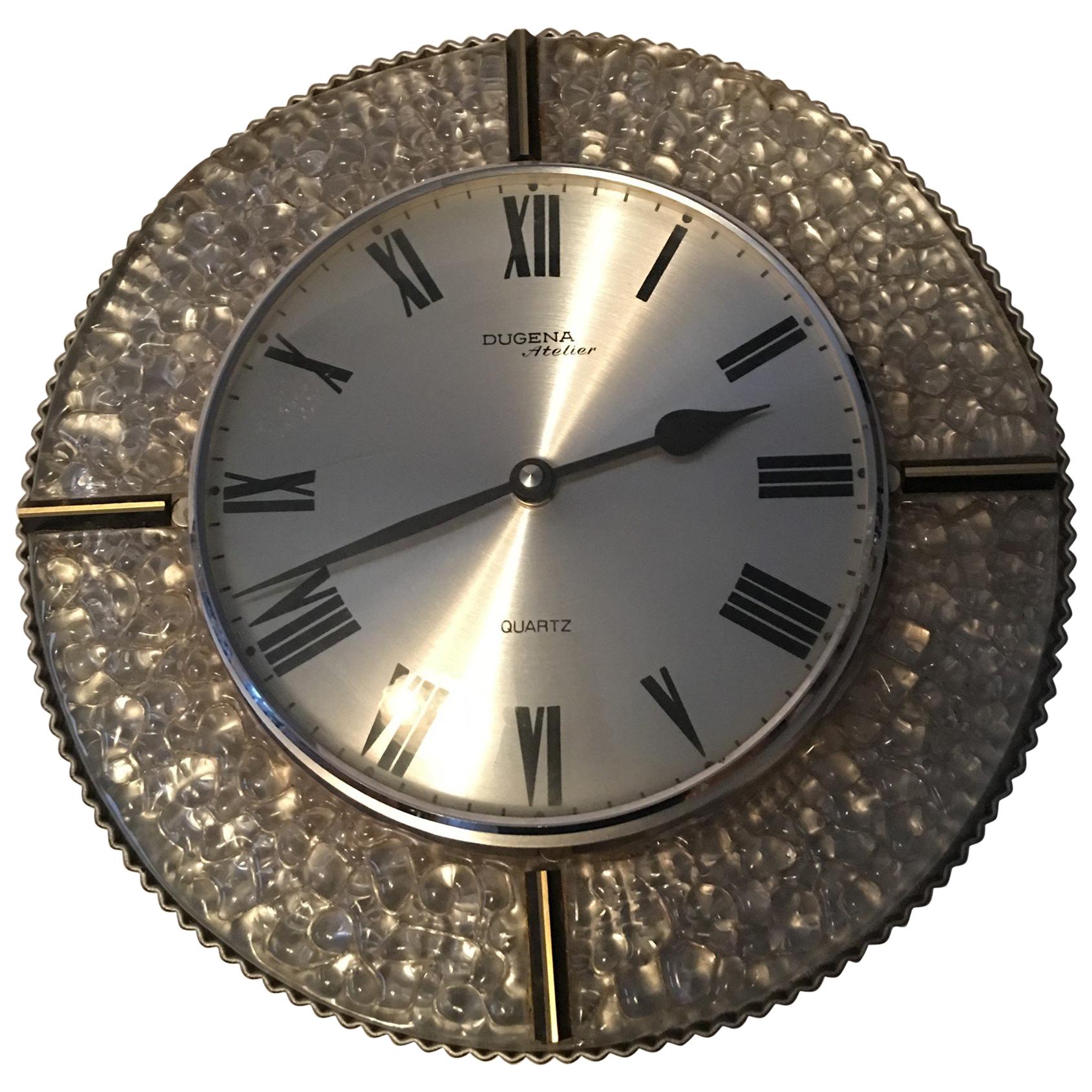 Dugena Clock - 4 For Sale on 1stDibs | dugena wall clock, dugena mantel ...