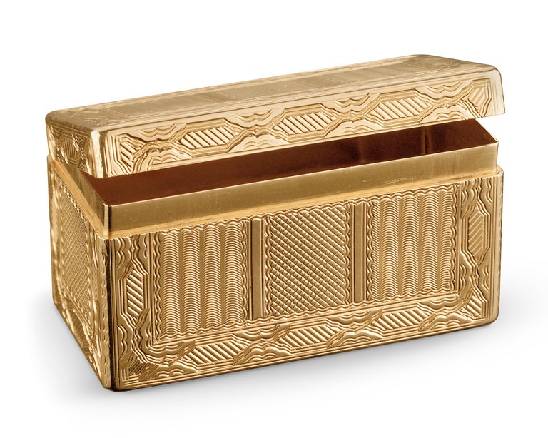Duke and Duchess of Windsor Gold Snuff Box For Sale at 1stDibs