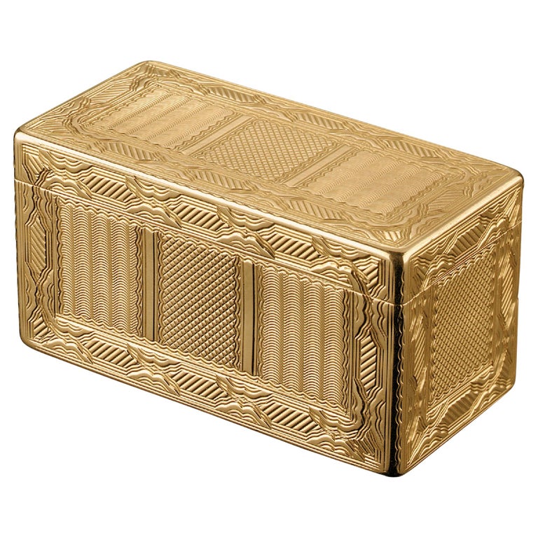Duke and Duchess of Windsor Gold Snuff Box For Sale at 1stDibs