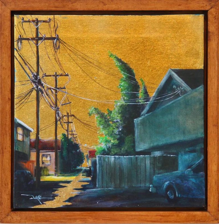 Duke Windsor - Impressionist Cityscape Painting, "Nocturnal Glow" For ...