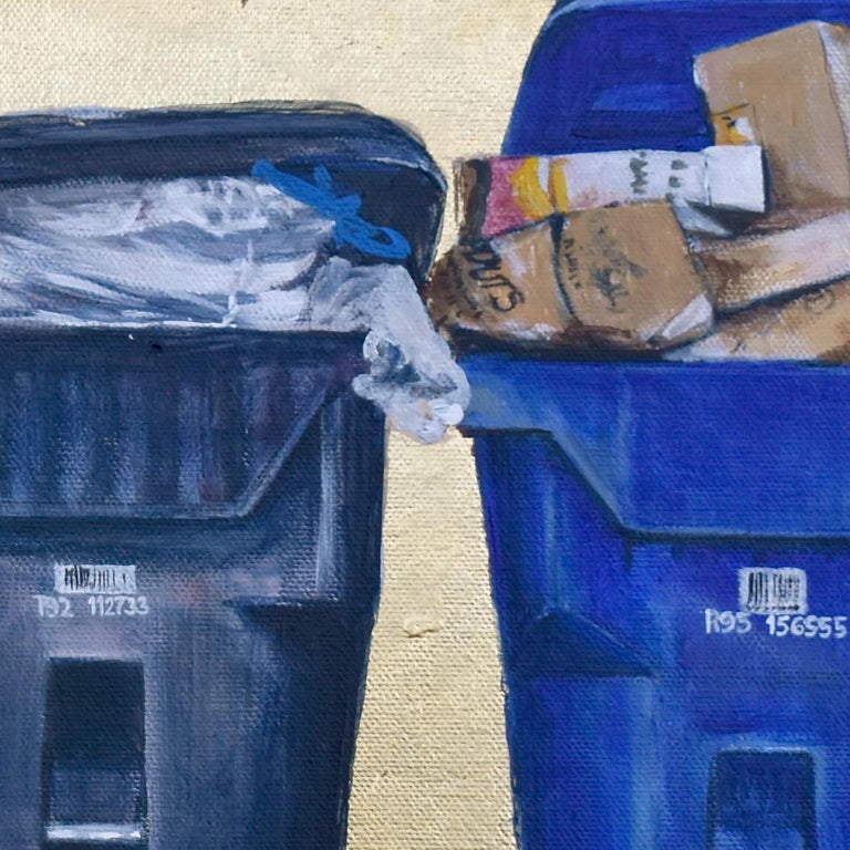 Duke Windsor - Impressionist Still Life, "Trash Talk" For Sale at 1stDibs