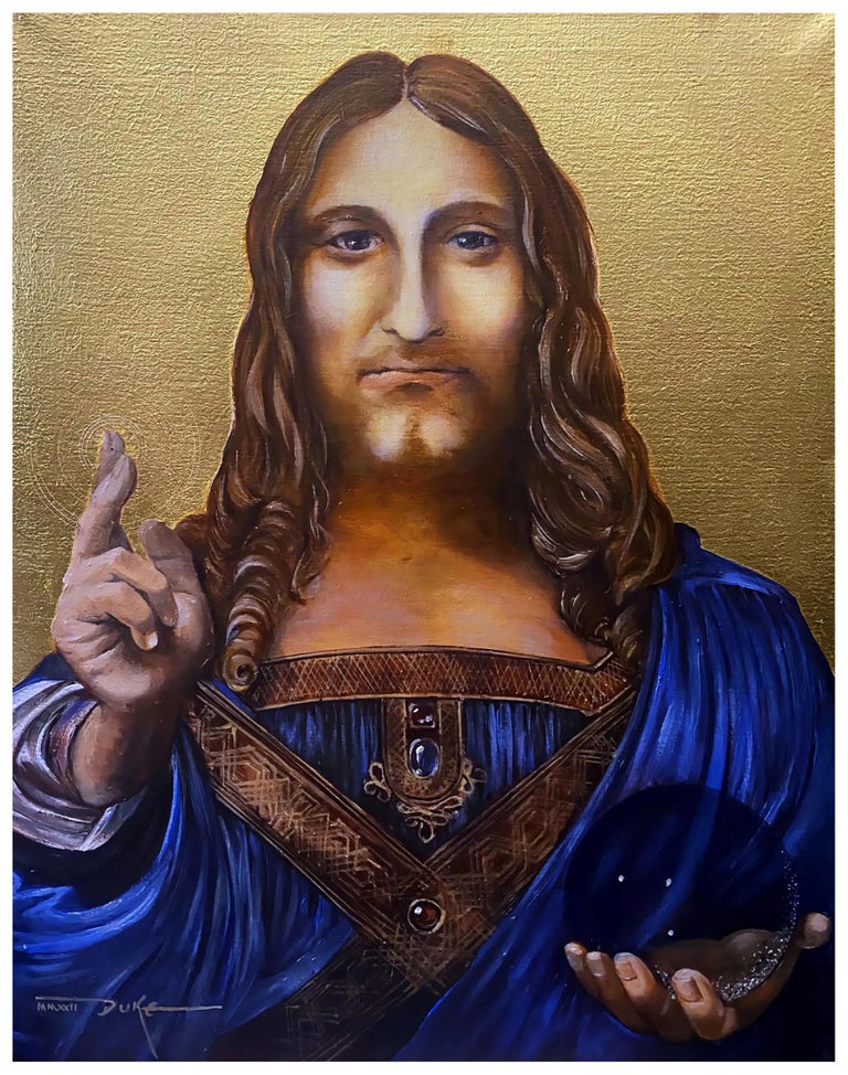 Duke Windsor - Impressionist Portrait Painting, "Savior of the World ...