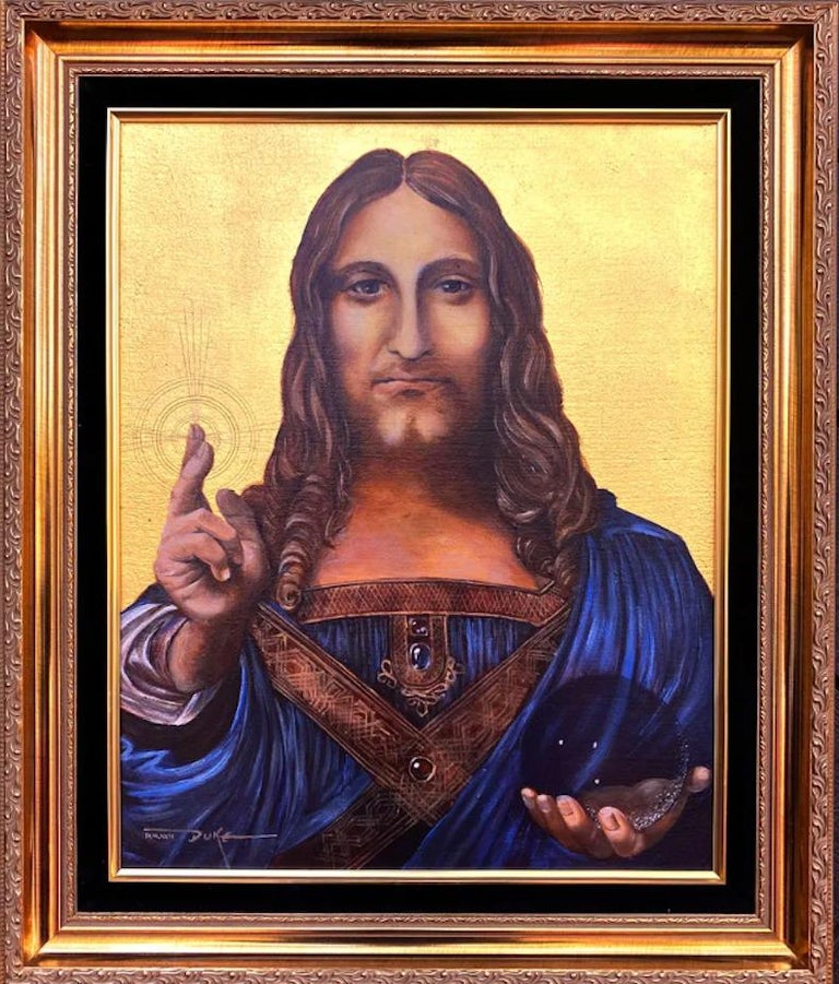 Duke Windsor - Impressionist Portrait Painting, "Savior of the World ...