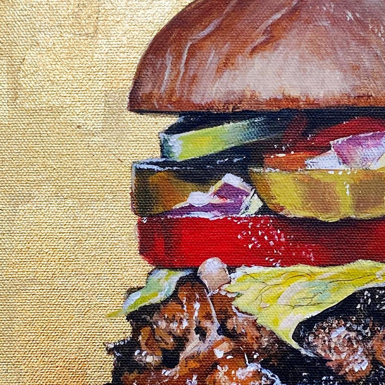 Duke Windsor - Impressionist Still Life, "Angus Prime with Red and ...