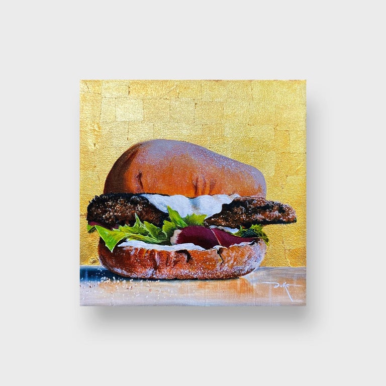 Duke Windsor - Impressionist Still Life, "The Ideal Burger II" For Sale ...