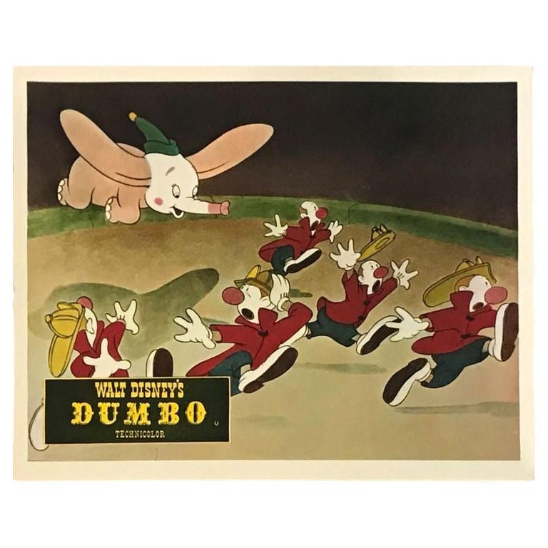 Dumbo, #2 Unframed Poster, 1950'S RR For Sale at 1stDibs