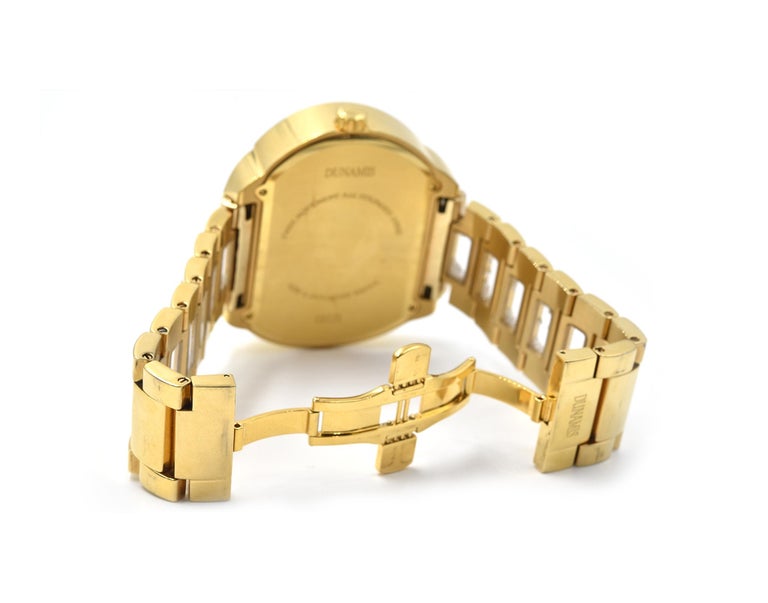 Dunamis Diamond Yellow Stainless Steel Spartan Watch at 1stDibs ...
