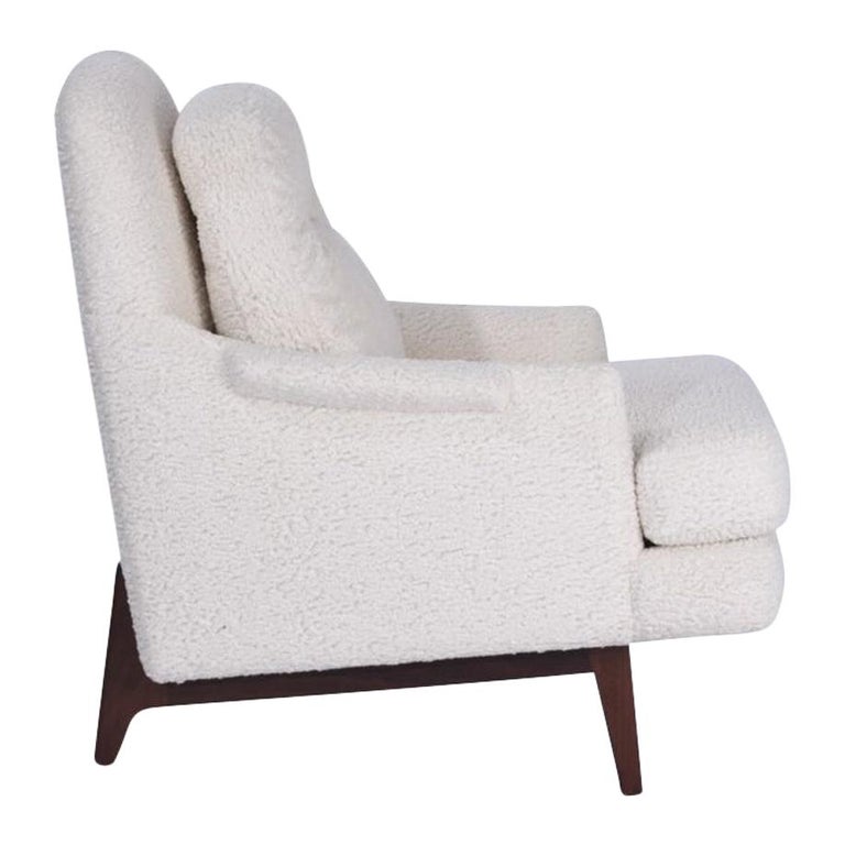 Dunbar Lounge Chair in Shearling For Sale at 1stDibs