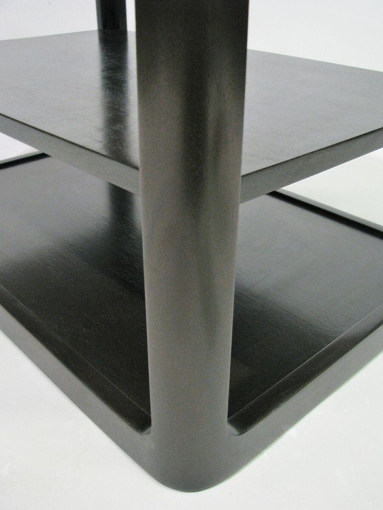 Dunbar Midcentury Rectangular Tri Level End Table For Sale at 1stDibs